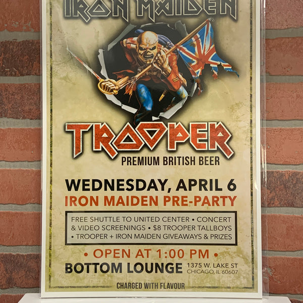 Iron Maiden The Trooper Poster