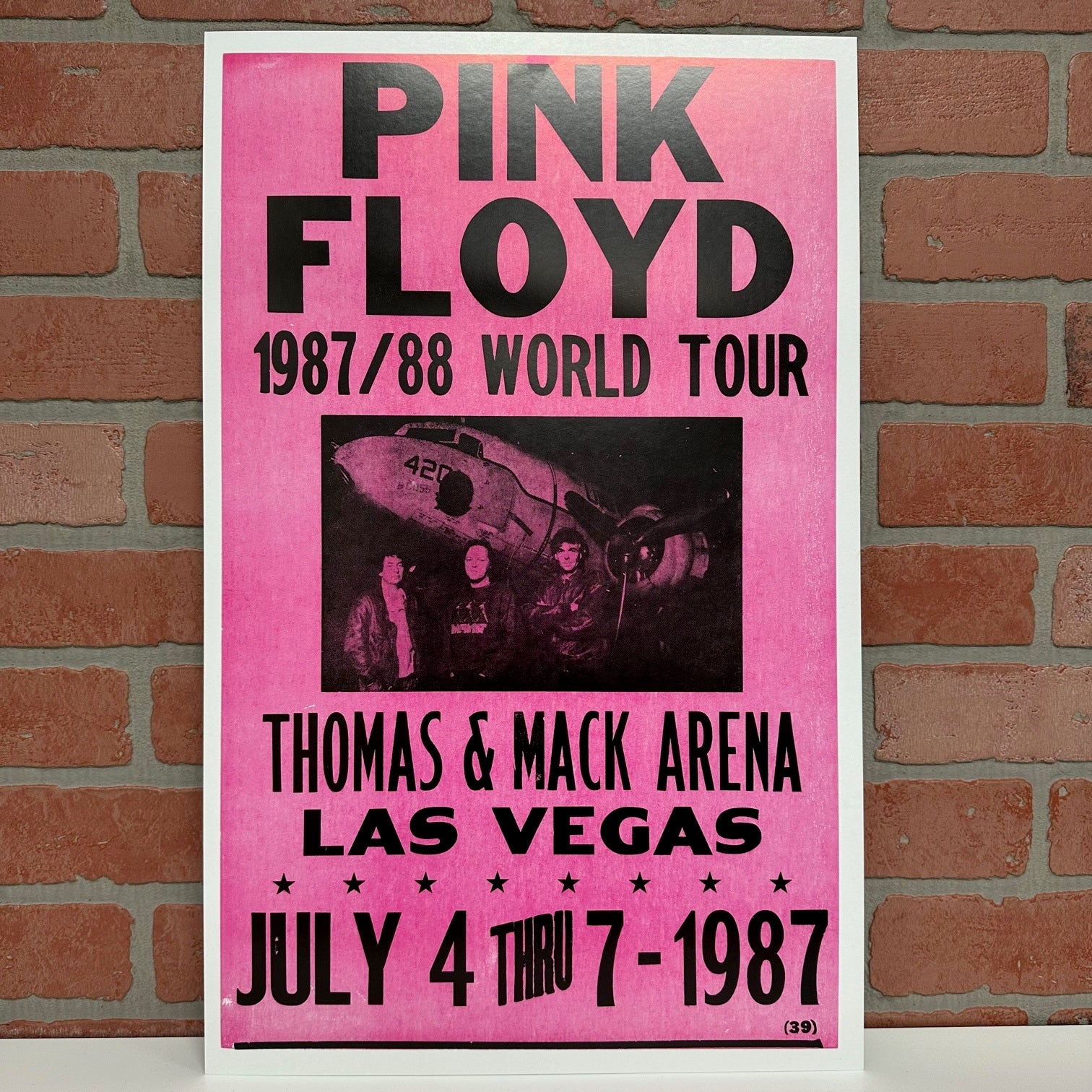 Pink Floyd Tour Poster