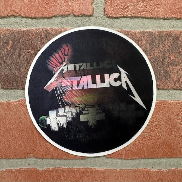 Sticker 3D Metallica