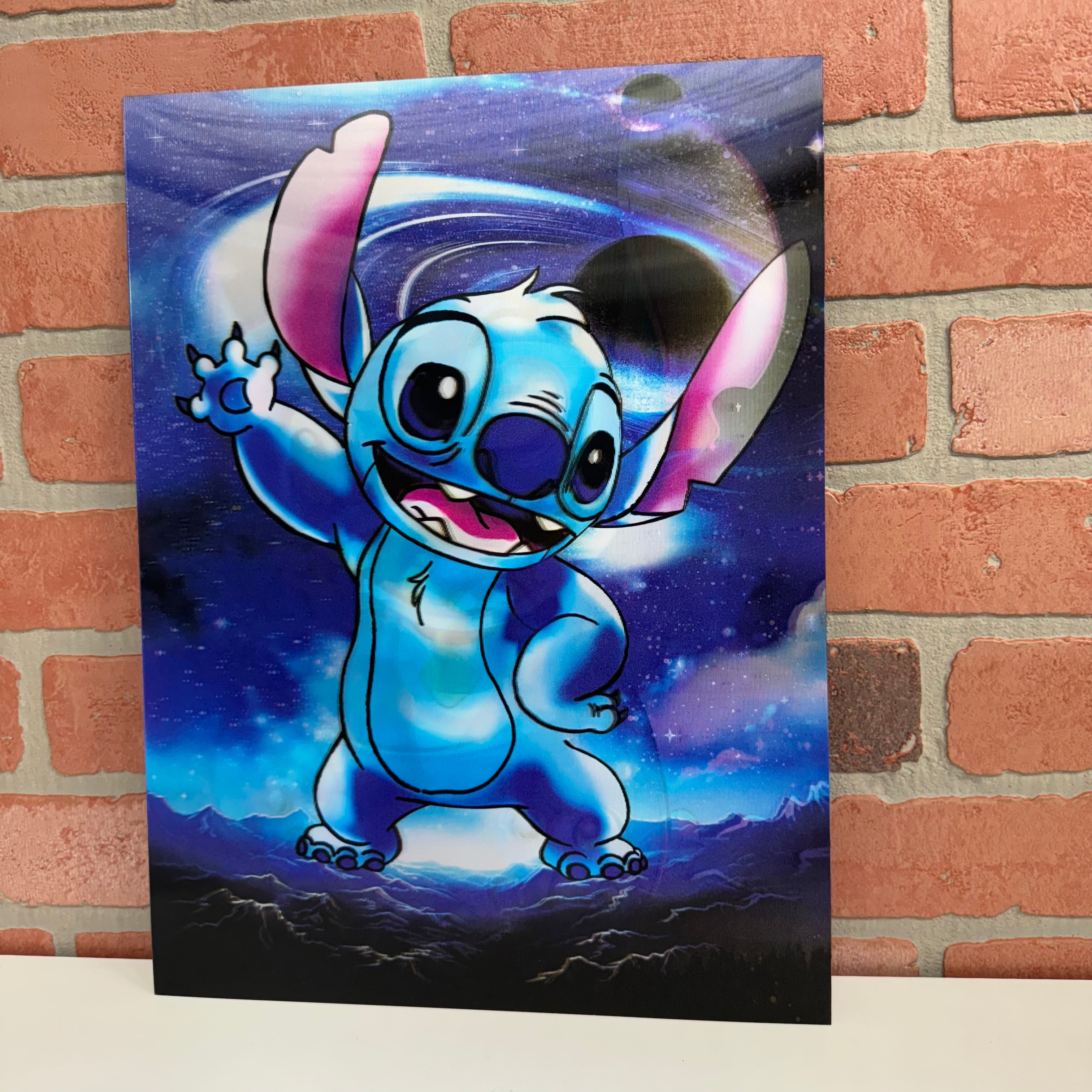 Pic - 3D Lilo And Stitch Evil - 12 x 18in | hotRAGS.com
