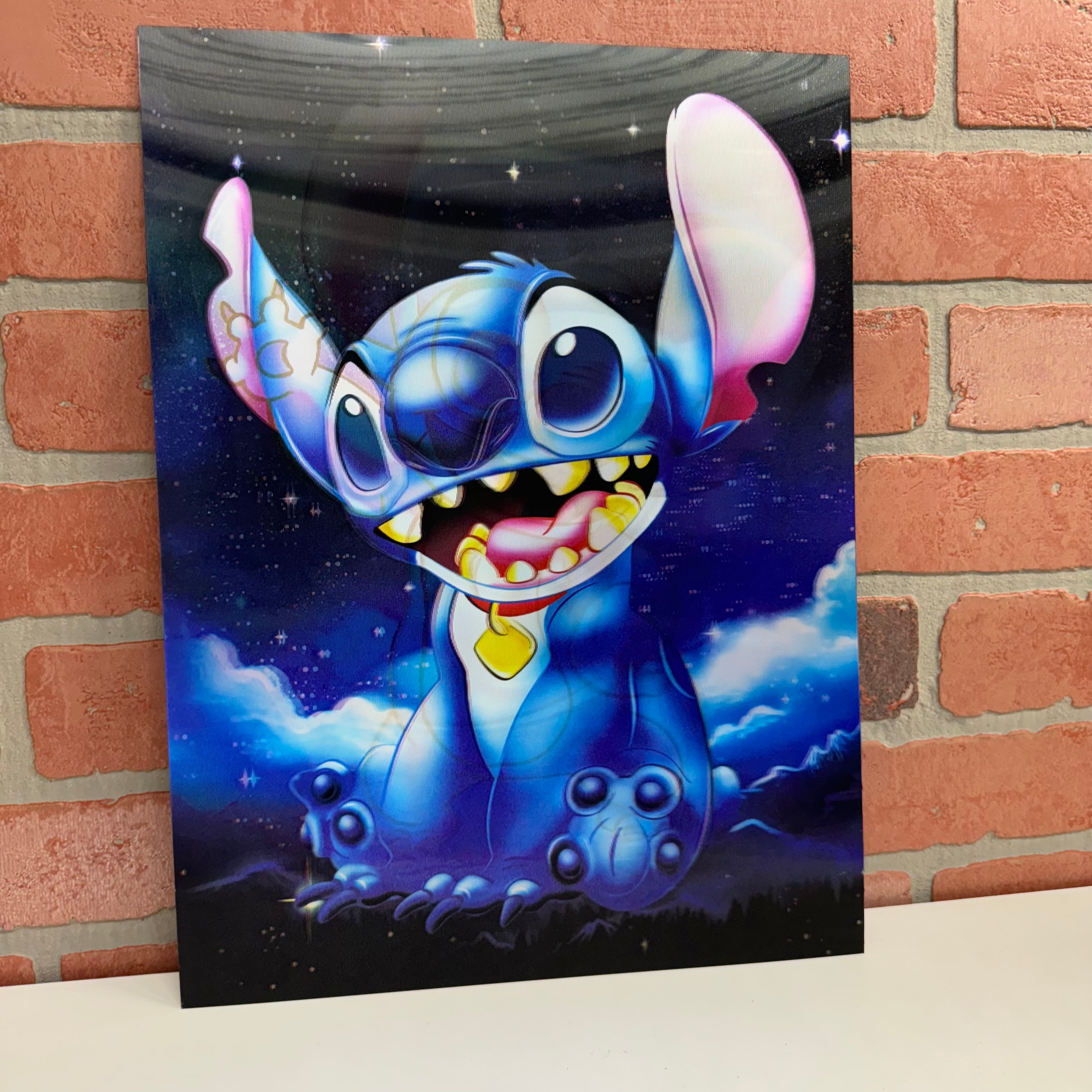 Pic - 3D Lilo And Stitch Evil - 12 x 18in | hotRAGS.com