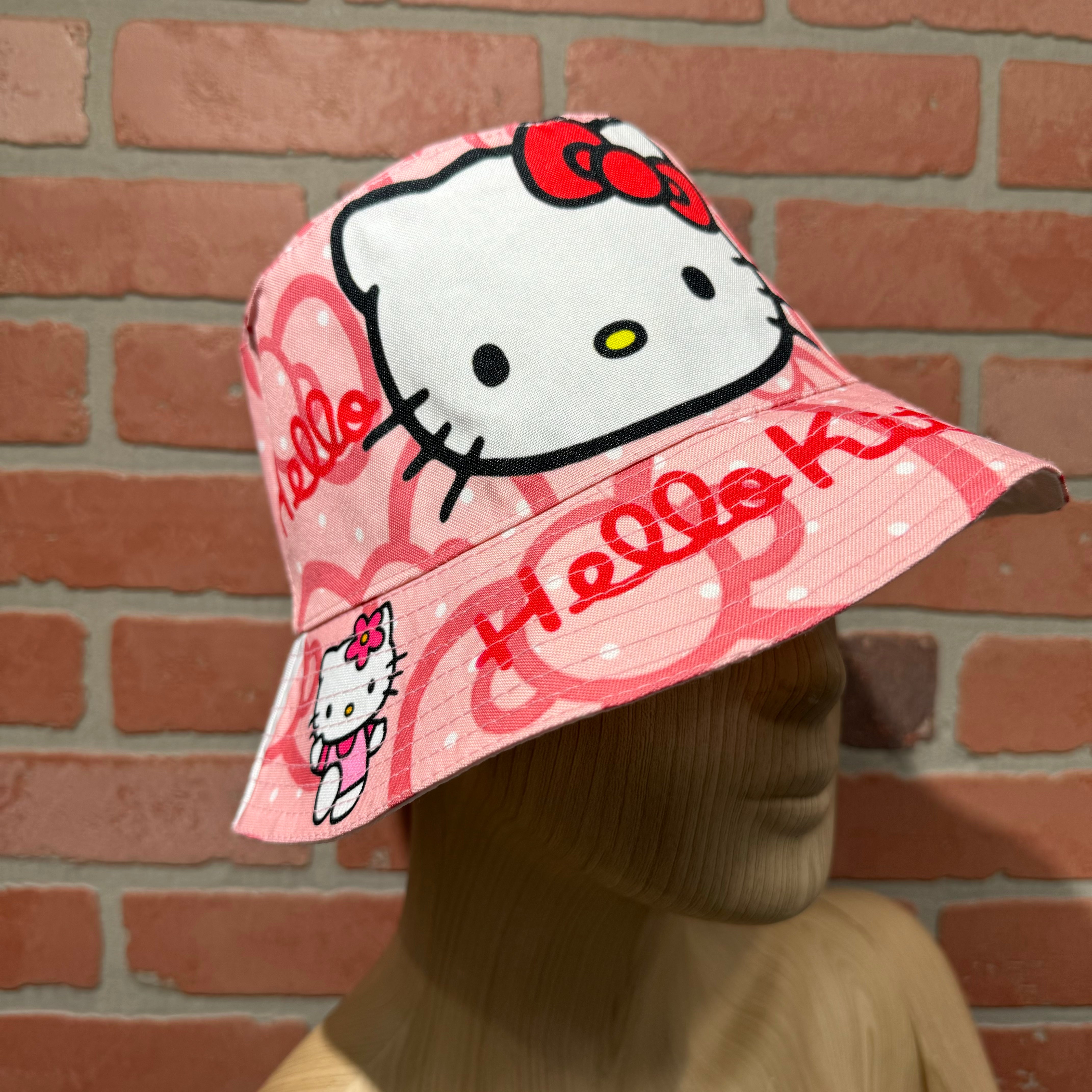 Hat Bucket Hello Kitty Face