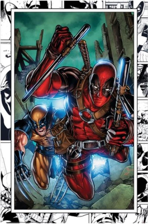 Poster Deadpol Wolverine