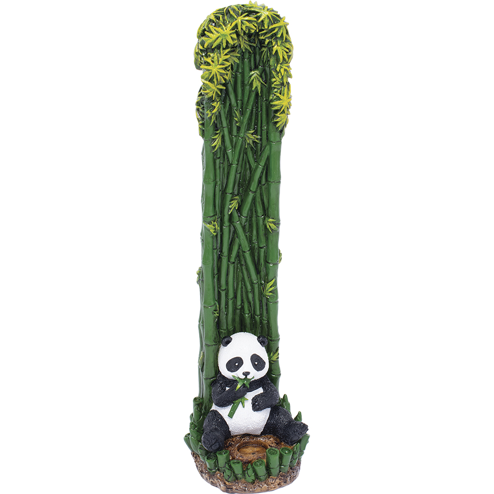 Incense Burner Panda Bamboo