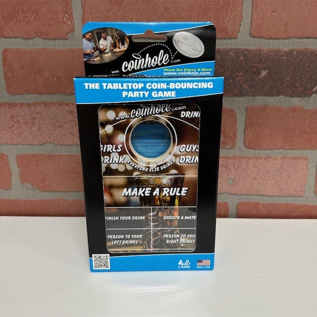 Game Drinking Coinhole Set