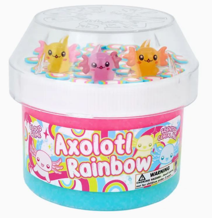 Slime Axolotl Rainbow