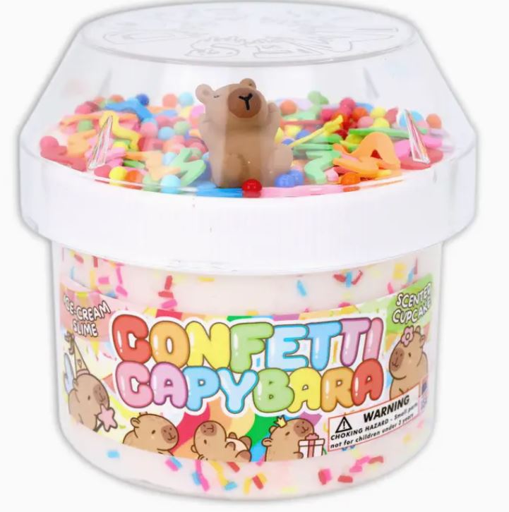 Slime Confetti Capybara