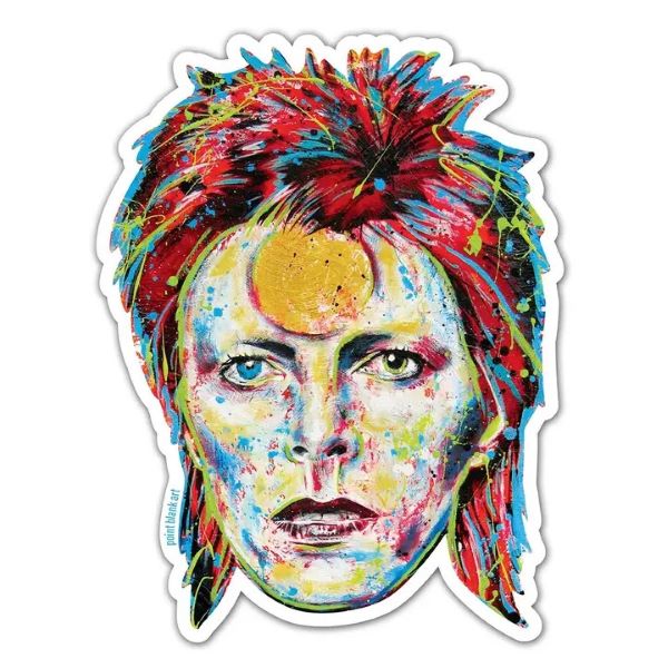 Sticker David Bowie Vinyl