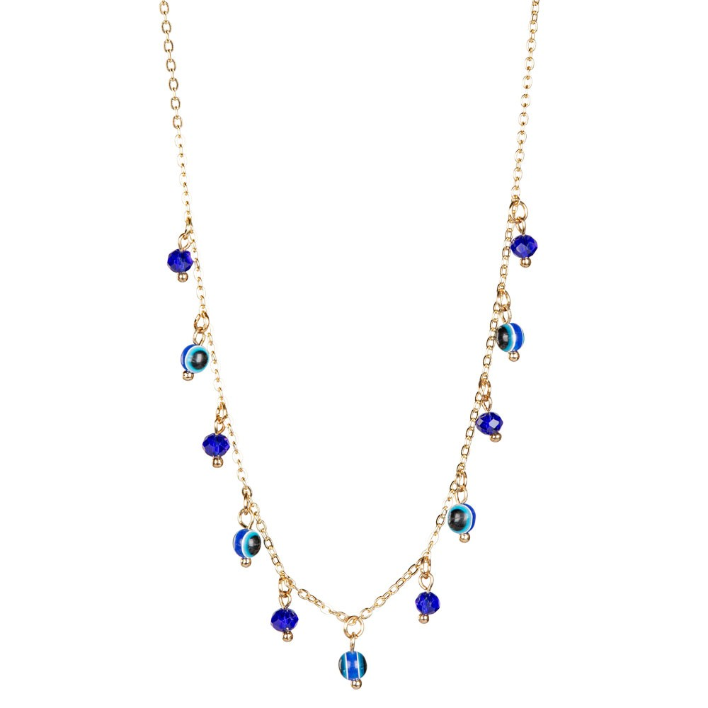 Necklace Moon Star Evil Eye