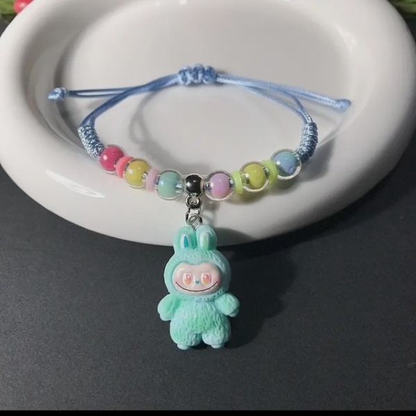 Bracelet Labubu Tie Green
