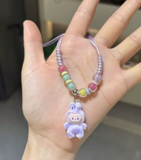 Bracelet Labubu Tie Purple