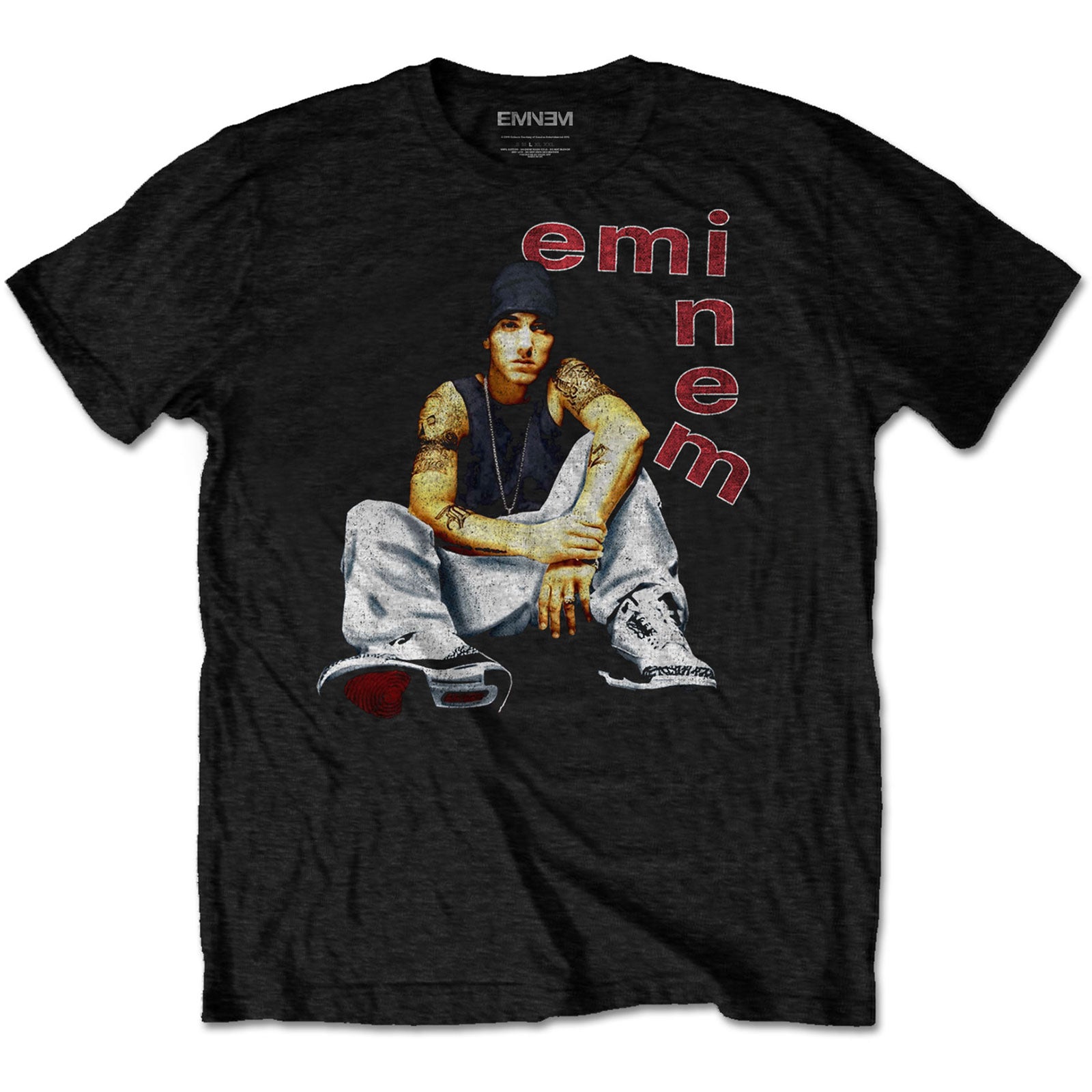 Tshirt Eminem Letters